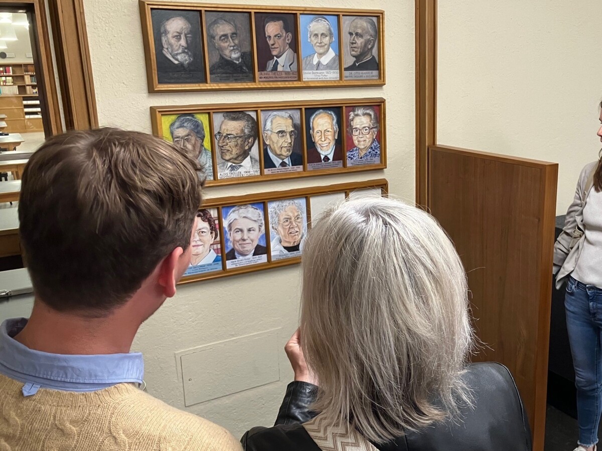 Hans Erni – neu in der Porträtgalerie - News - Zentral- und Hochschulbibliothek Luzern